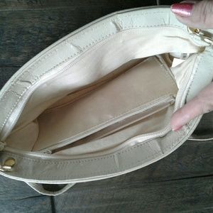Bags | Retro Mesh Cream Color Purse | Poshmark
